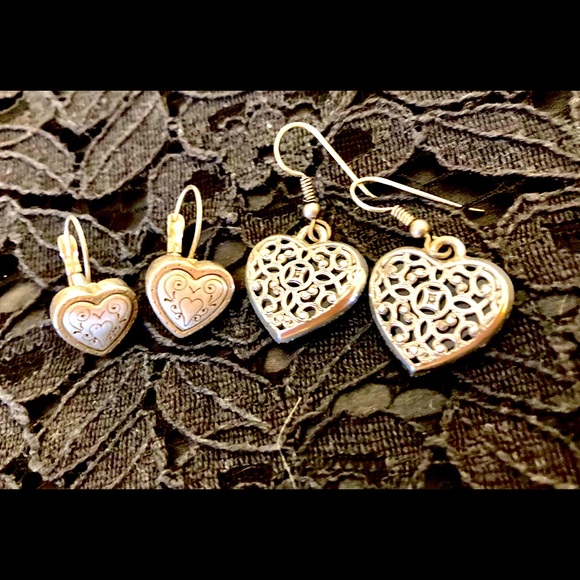 Brighton | Jewelry | 2 Pair Of Brighton Earrings For Price Of One ...